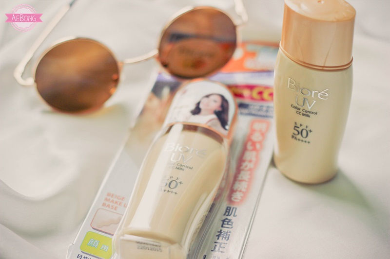 Review Biore UV CC Milk SPF50+ PA++++Emmie by HappySkin