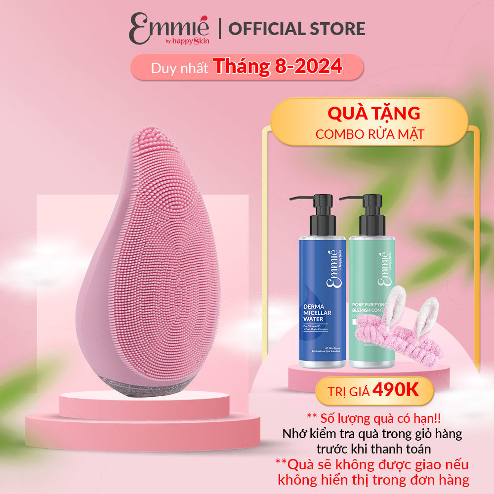 Máy Rửa Mặt Sonic Extra Emmié Premium Facial Cleansing Brush - Đạt ...
